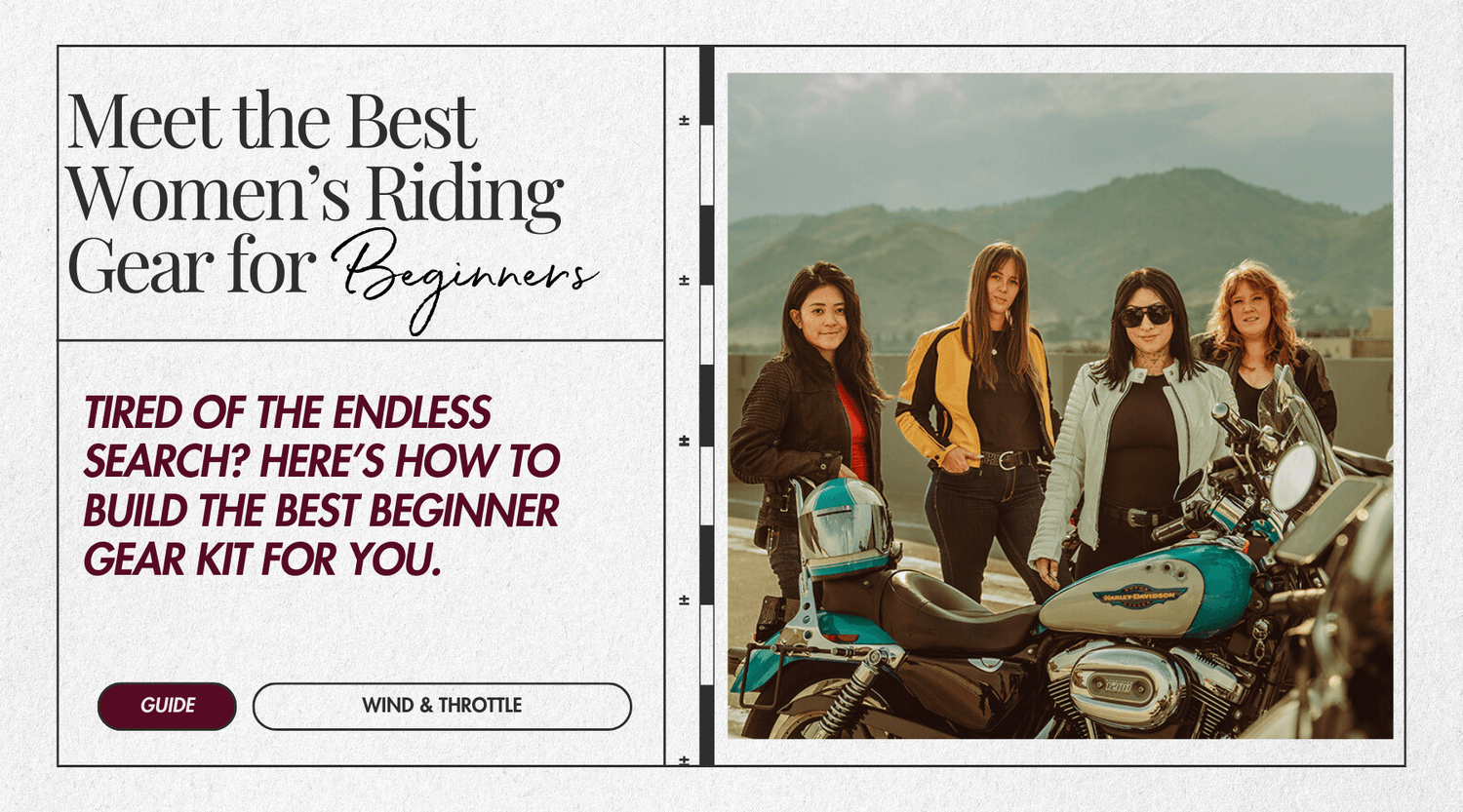 Go ATGATT: A Guide to the Best Motorcycle Gear for Beginners – Wind ...