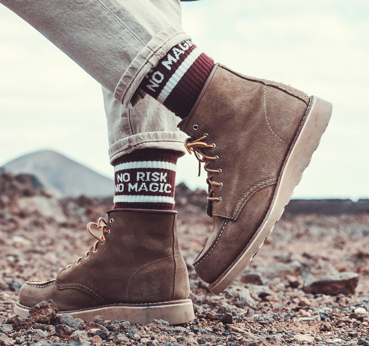 No Risk No Magic Socks