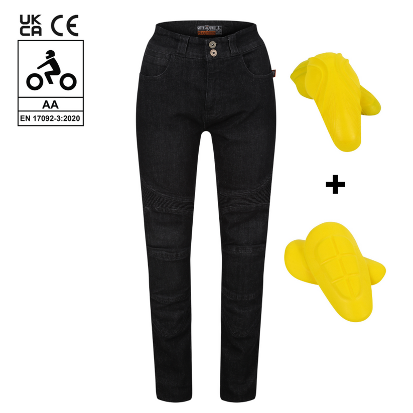 Ellie Jeans Black – Wind & Throttle